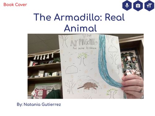 Book Creator | The Armadillo: Real Animal