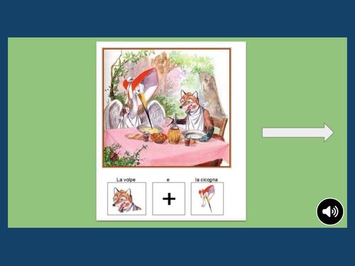 Book Creator | LA VOLPE E LA CICOGNA