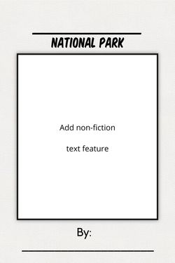 Book Creator | National Parks Book