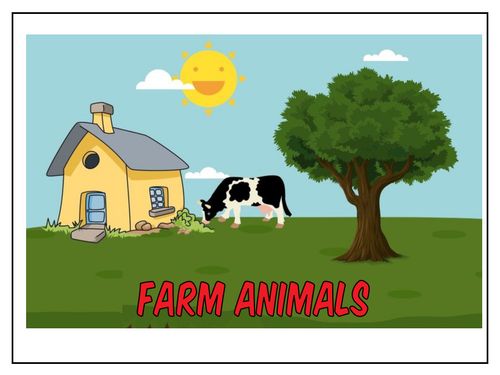 Book Creator | Farm animals