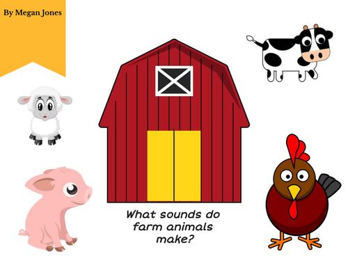Book Creator | What sounds do farm animals make?