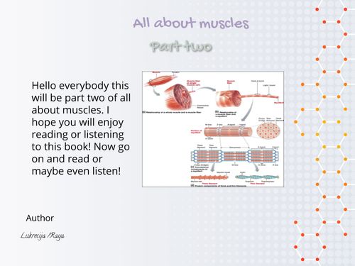 Book Creator | All About Muscles
