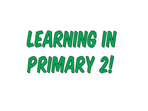 Book Creator | Learning in Primary 2