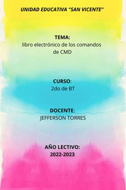 Book Creator | Comandos de CMD