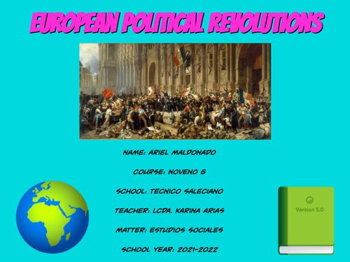 Book Creator | European Political Revolutions
