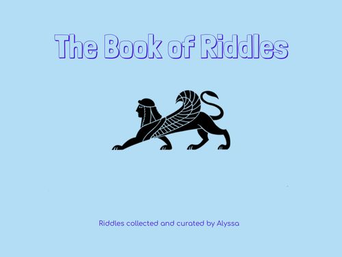 Book Creator | The Book of Riddles