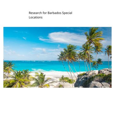 Book Creator | Special Locations of Barbados