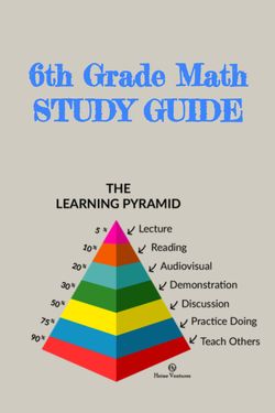 Book Creator | 6th Math Study Guide