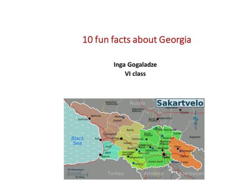 Book Creator | 10 fun facts about Georgia