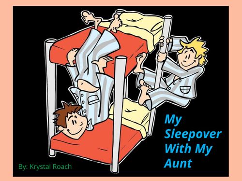 Book Creator | My Sleepover With My Aunt