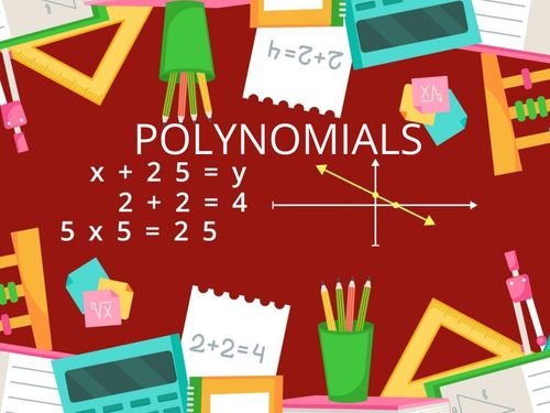 Book Creator | Polynomials