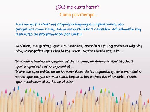 Book Creator | ¿Qué me gusta hacer?