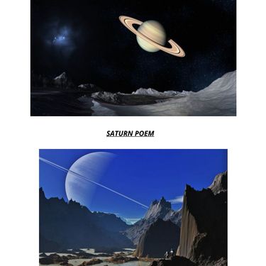 Book Creator | A Poem about Saturn