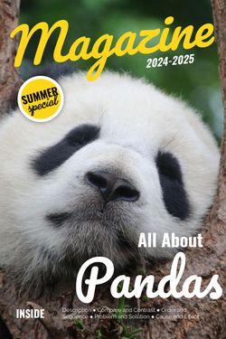 Book Creator | All About Pandas