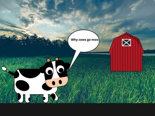 Book Creator | Why Cows Go Moo