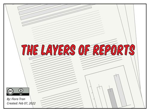 Book Creator | The Layers of Reports