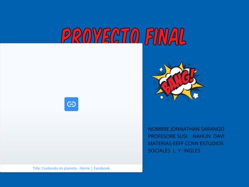 Book Creator | PROYECTO FINAL