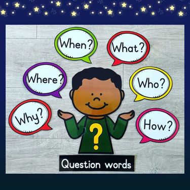 Book Creator | Question words