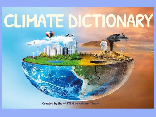 Book Creator | CLIMATE DICTIONARY