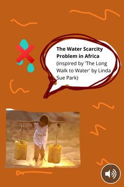 Book Creator | The Water Scarcity Problem in Africa