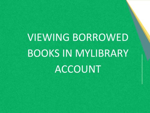 Book Creator | viewing borrowed books