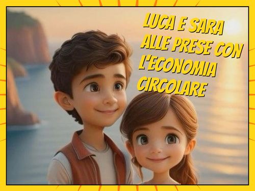Book Creator | Luca e Sara alle prese con l'Economia Circolare