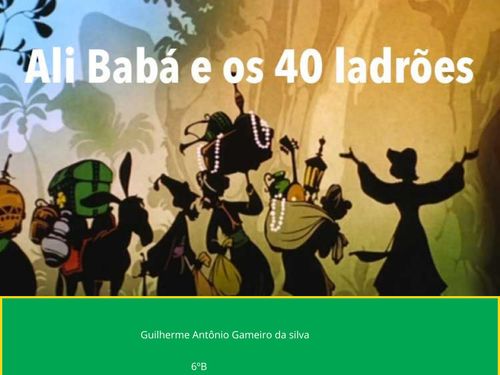 Book Creator | ALI BABA E OS QUARENTA LADROES