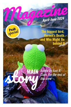 Book Creator | Kermit's Death Magazine