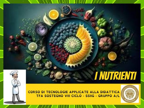 Book Creator | I NUTRIENTI