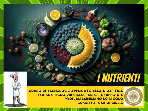 Book Creator | I NUTRIENTI