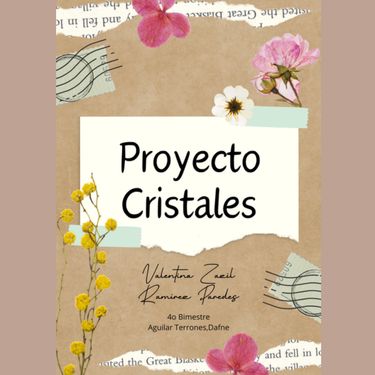Book Creator | Proyecto cristales