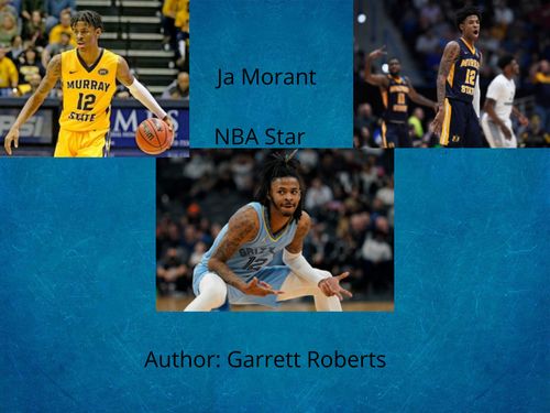 Book Creator | Ja Morant
