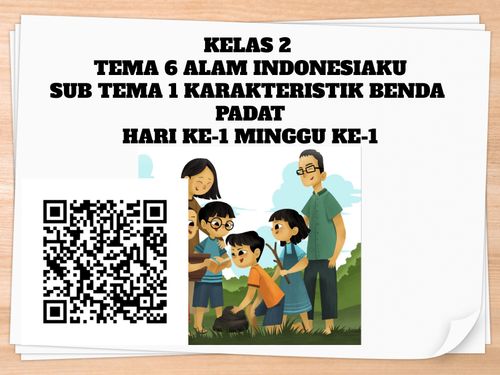 Book Creator | Kelas 2 Tema 6 Sub tema 1 Minggu 1 hari ke-1