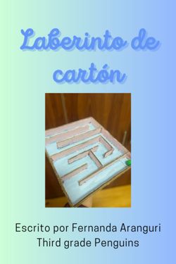 Book Creator | Laberinto de cartón