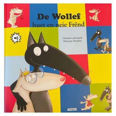 Book Creator | De Wollef huet en neie Frënd