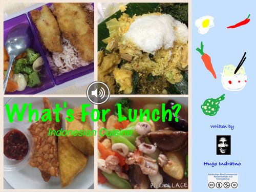 Book Creator | What's for Lunch