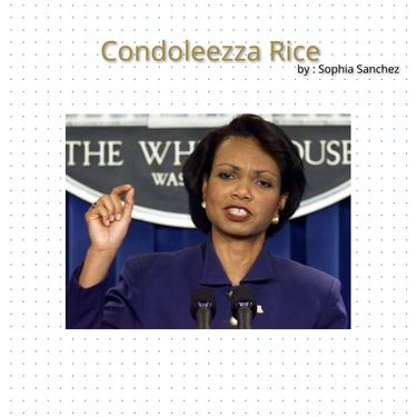 Book Creator | Condoleezza Rice