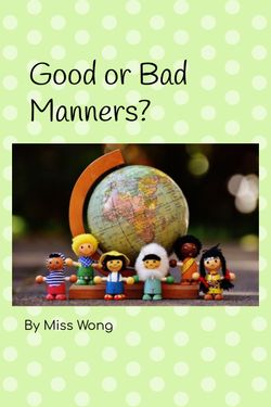 Book Creator | Good or Bad Manners