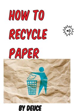 Book Creator | How to Recycle Paper