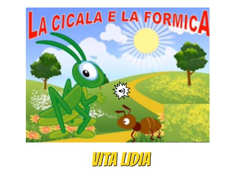 Book Creator | La cicala e la formica