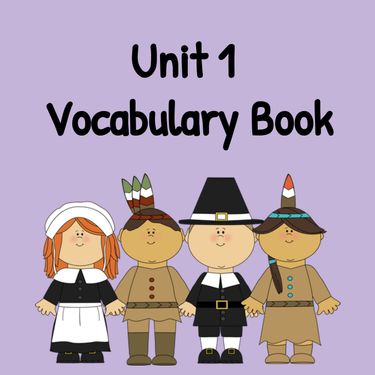 Book Creator | Vocabulary Book Example
