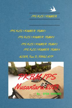Book Creator | IPS KUMER TEMA 1-4