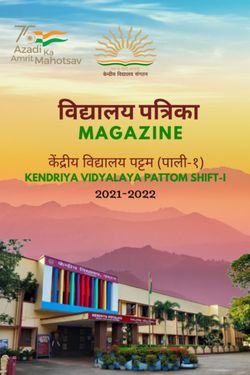 Book Creator | KV Pattom (S-1) E-Magazine 2021-'22