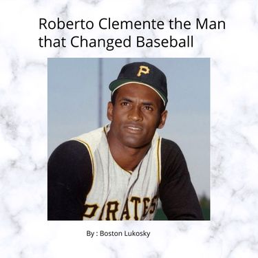 Book Creator | Roberto Clemente