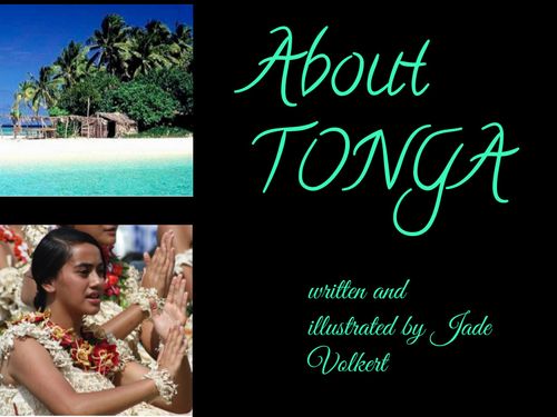 Book Creator | About Tonga