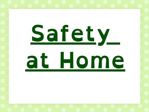 Book Creator | Safety at Home (example)