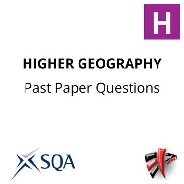 Book Creator | SQA Higher Geography Past Paper Questions