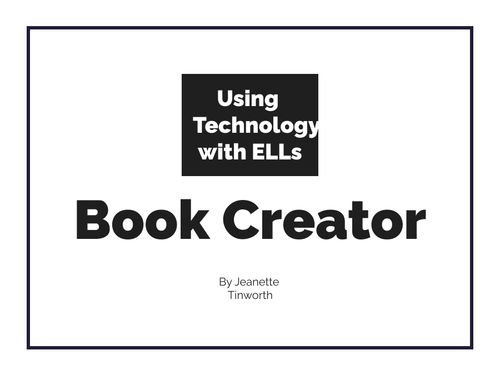 Book Creator | Using Technology with ELLs - Book Creator