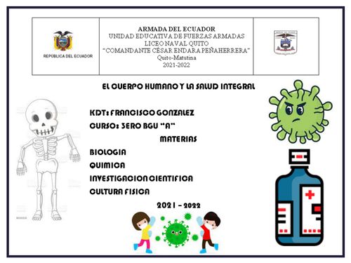 Book Creator | El cuerpo humano y la salud integral