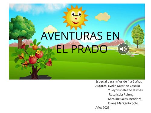 Book Creator | Aventuras en el prado
